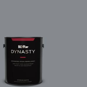 BEHR ULTRA 5 gal. #PPU26-21 Overcast Extra Durable Satin Enamel ...