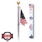 EZPole Classic 21 ft. Sectional Flagpole Kit with Rope EZC21 - The Home ...