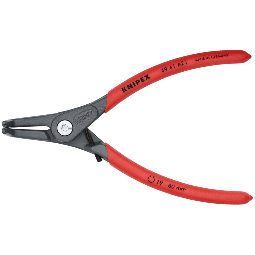 KNIPEX External 90-Degree Angled Precision Snap Ring Pliers with ...