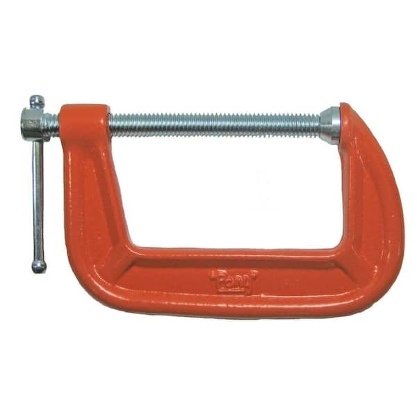 Husky 3 in. Opening 2 in. Deep Frame Light-duty C-clamp 2630 - The Home ...