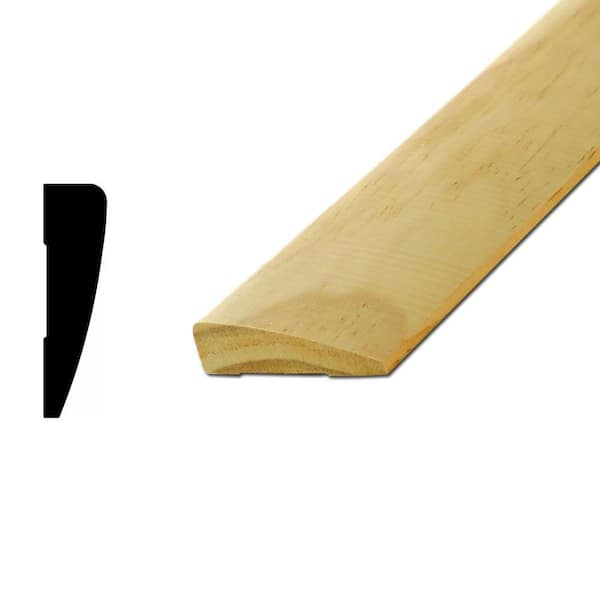 American Wood Moulding WM315 11/16 in. x 2-1/2 in. x 7 ft. Solid Pine ...