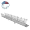 EZ-ACCESS PATHWAY 3G 20 ft. Wheelchair Ramp Kit with Expanded Metal ...