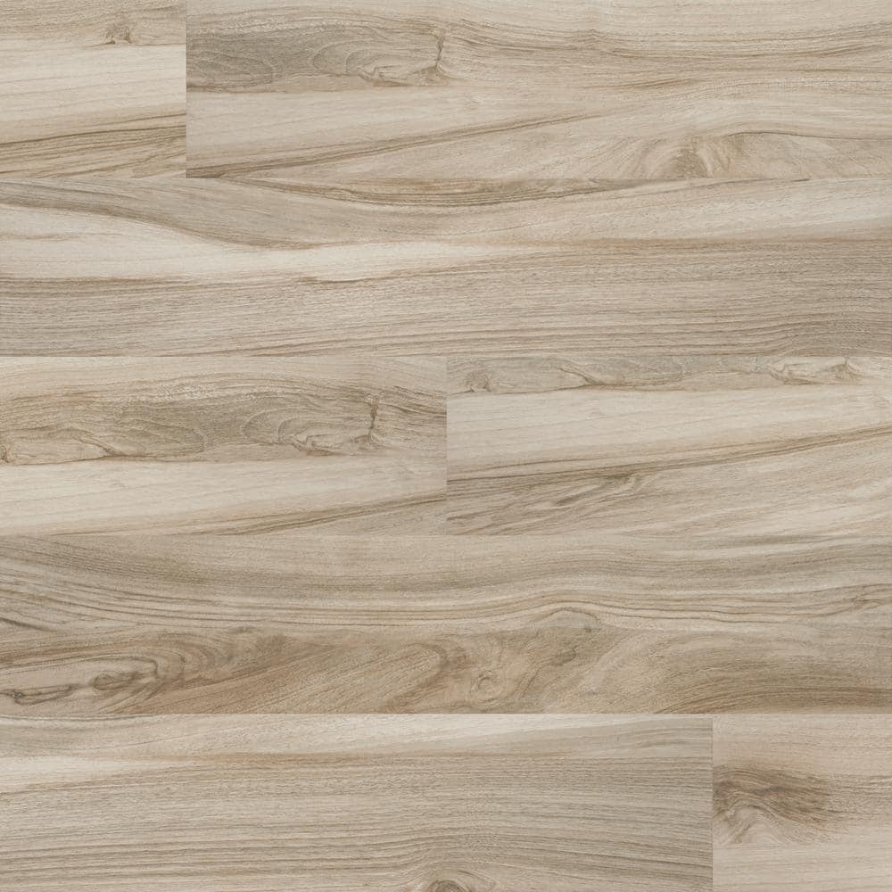 MSI Meliana Ash 9 in. x 48 in. Matte Porcelain Wood Look Floor and Wall ...