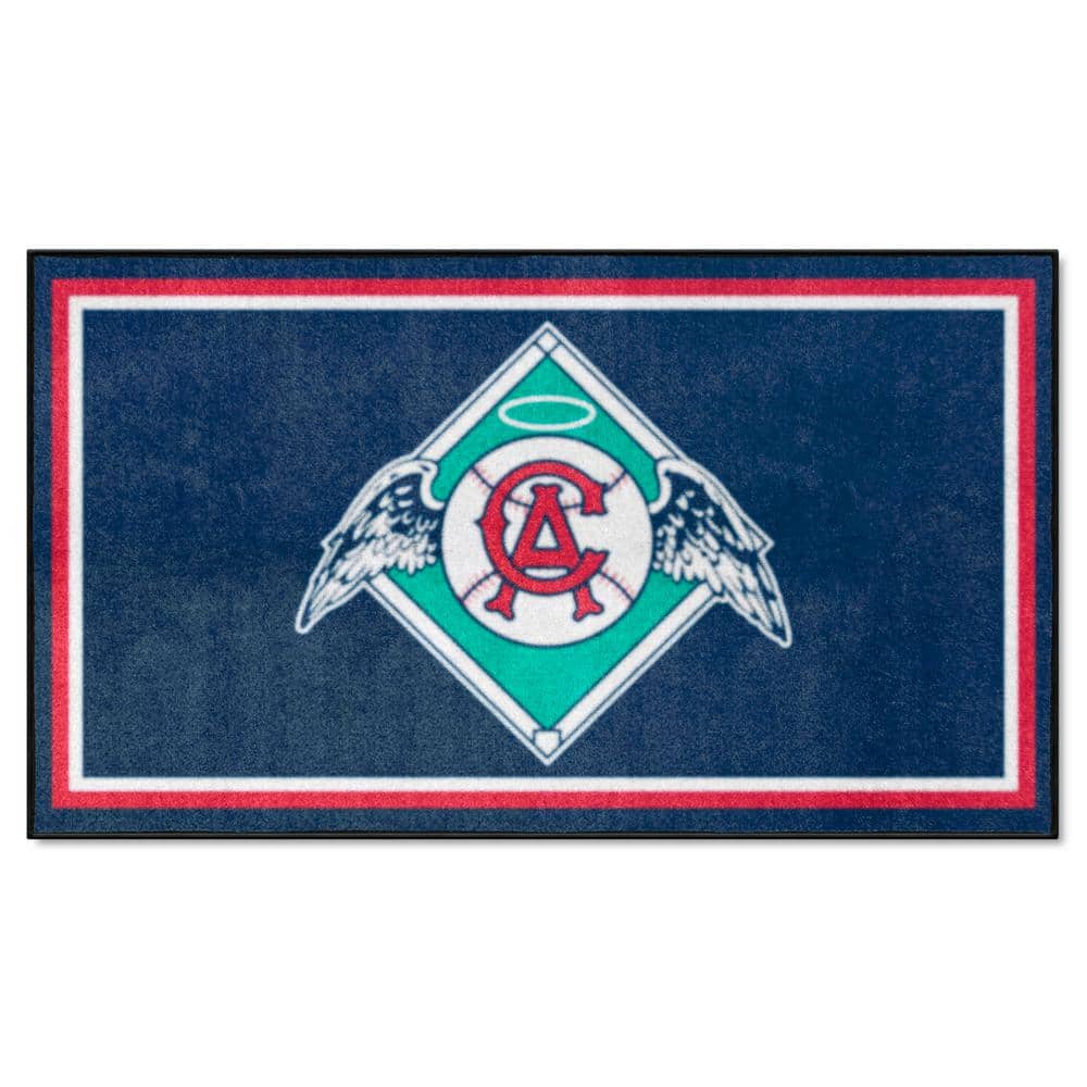 FANMATS Anaheim Angels 3ft. x 5ft. Plush Area Rug 37230 - The Home Depot