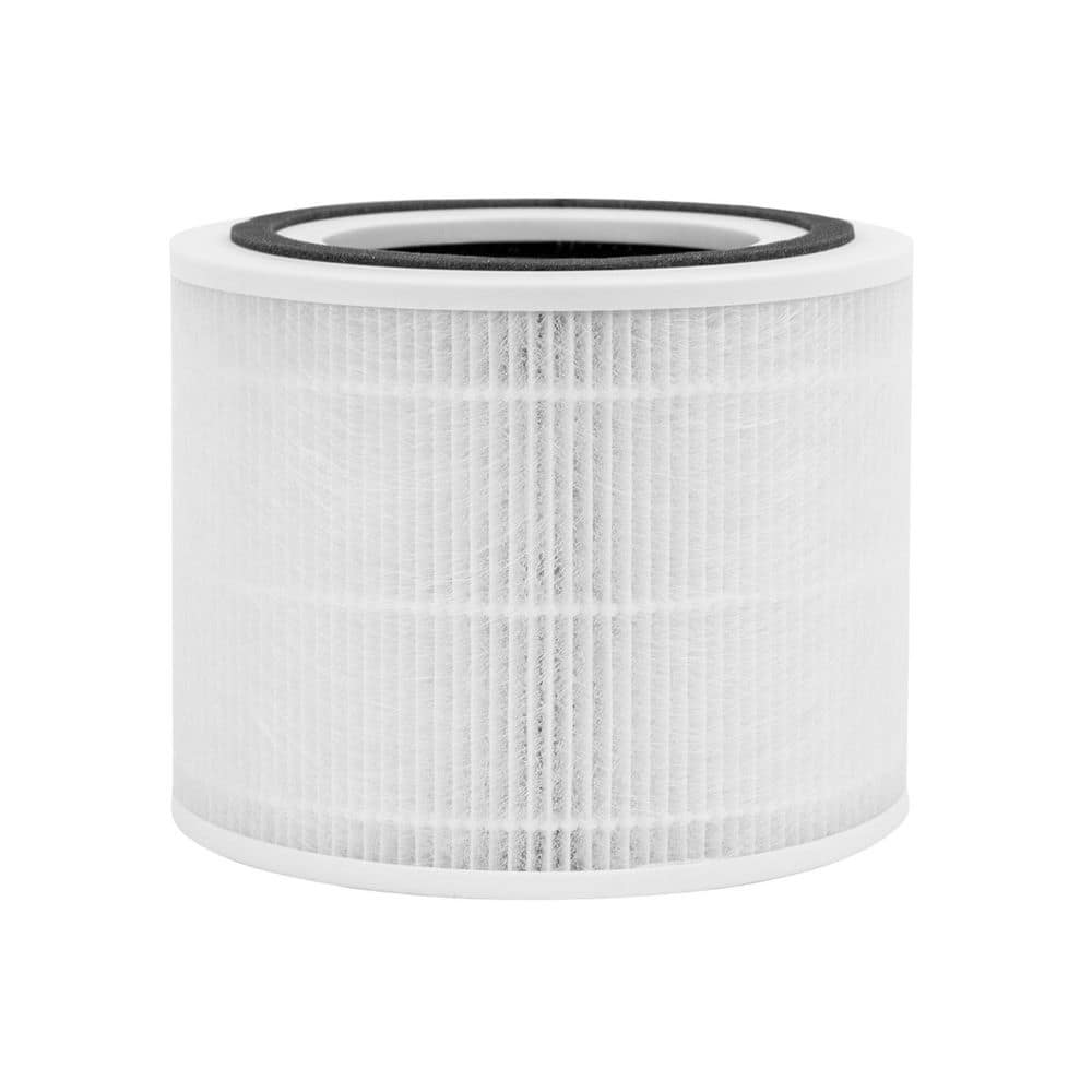 LEVOIT Core 300-P 7.76 in. x 6.22 in. x 7.76 in. 3-Stage Filtration Air ...