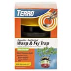 TERRO Outdoor Reusable Wasp and Fly Trap T512