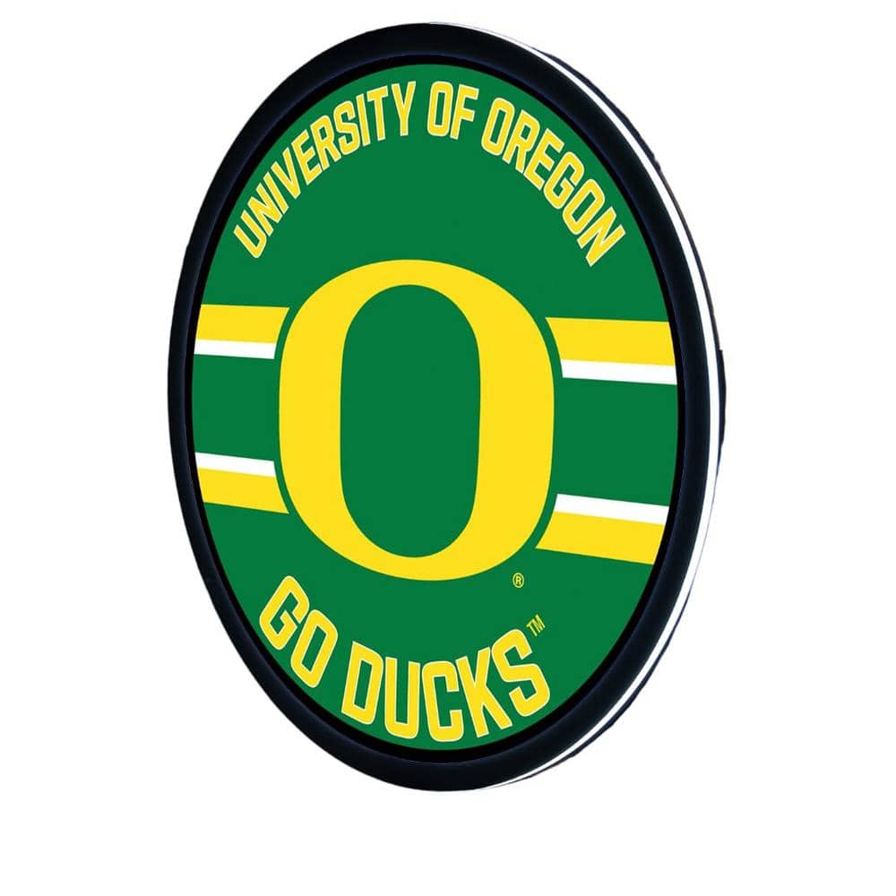 Evergreen University of Oregon 15 in. Round Plug-in LED Lighted Sign ...