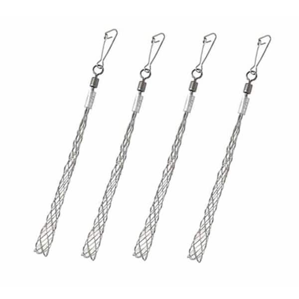 Lukyamzn Wire Pulling Grip Tool Set Galvanized Steel Mesh Electrical ...