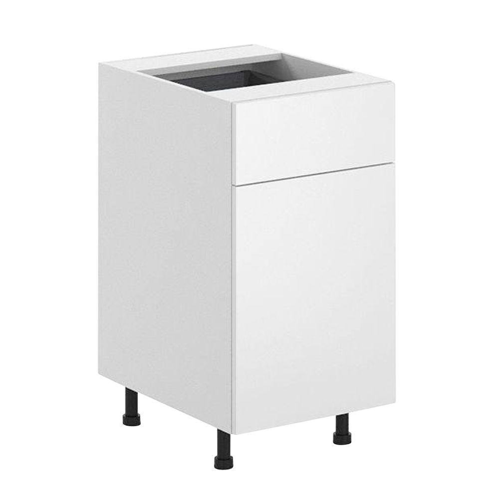 Eurostyle Ready to Assemble 18x34.5x24.5 in. Alexandria Base Cabinet in ...