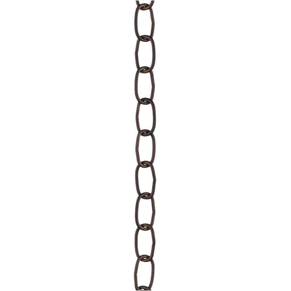 Commercial Electric 3 ft. 11-Gauge Oil Rubbed Bronze Fixture Chain ...