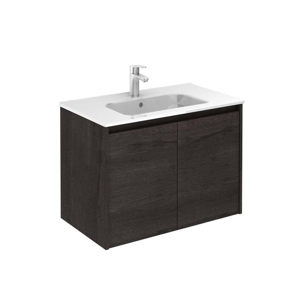 ROYO Sansa 32 in. W x 18 in. D 2/Doors Vanity in Essence Wenge with ...
