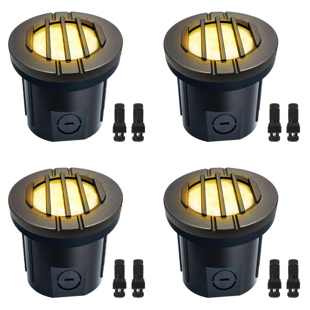 Reviews for Sofiton 4-PACK Low Voltage 350 Lumens Bronze Outdoor ...
