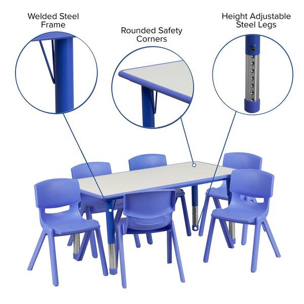 School age table and chairs store