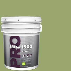 BEHR PRO 5 gal. #MQ4-43 Green Plaza Low Luster Exterior Paint PR62305 ...