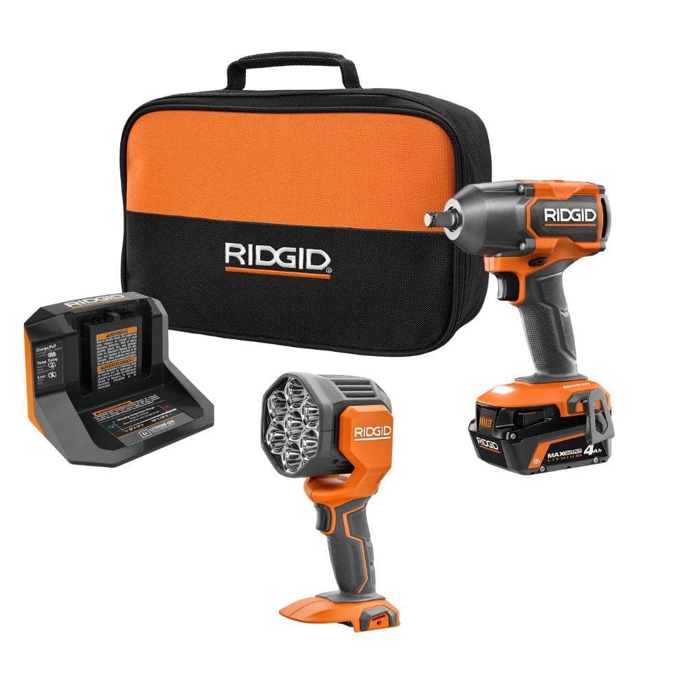 Reviews for RIDGID 18V Cordless 2-Tool Combo Kit w/ Brushless 1/2 in ...