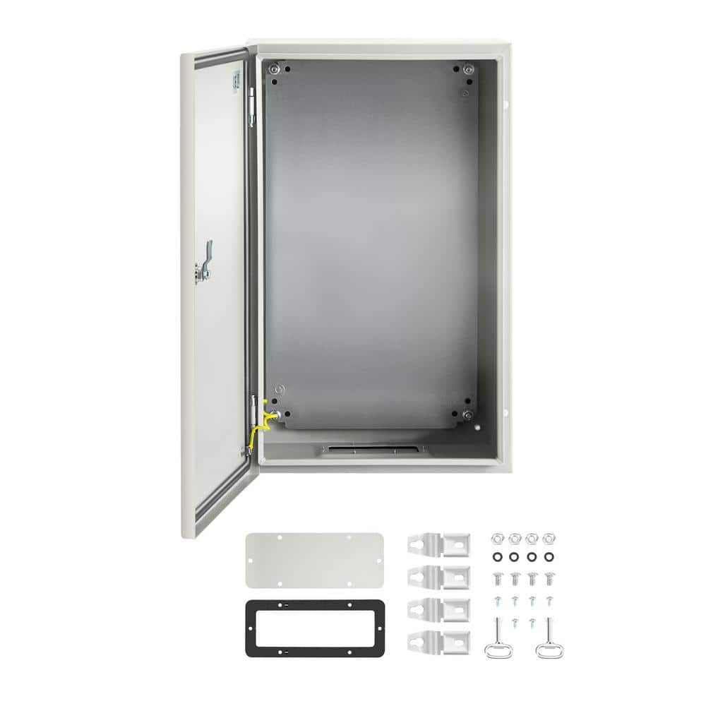 SVOPES NEMA Steel Enclosure, Measuring 12 in. x 12 in. x 8 in. NEMA 4X ...