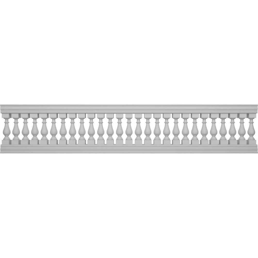 Ekena Millwork Fiberthane Traditional Balustrade 156 in. L x 33 in. H ...