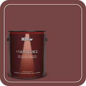 BEHR DYNASTY 8 oz. #S130-7 Cherry Cola Matte Stain-Blocking Interior ...