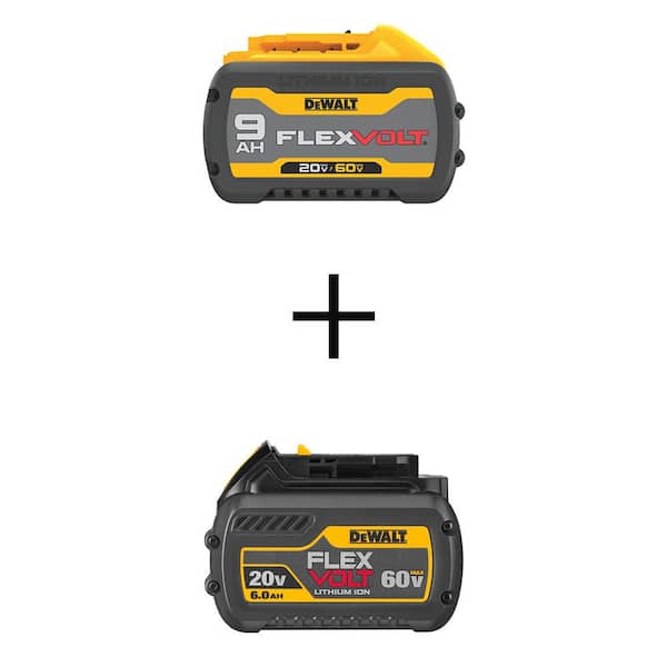 DEWALT FLEXVOLT 20V/60V MAX Lithium-Ion 12.0Ah Battery DCB612 - The Home Depot
