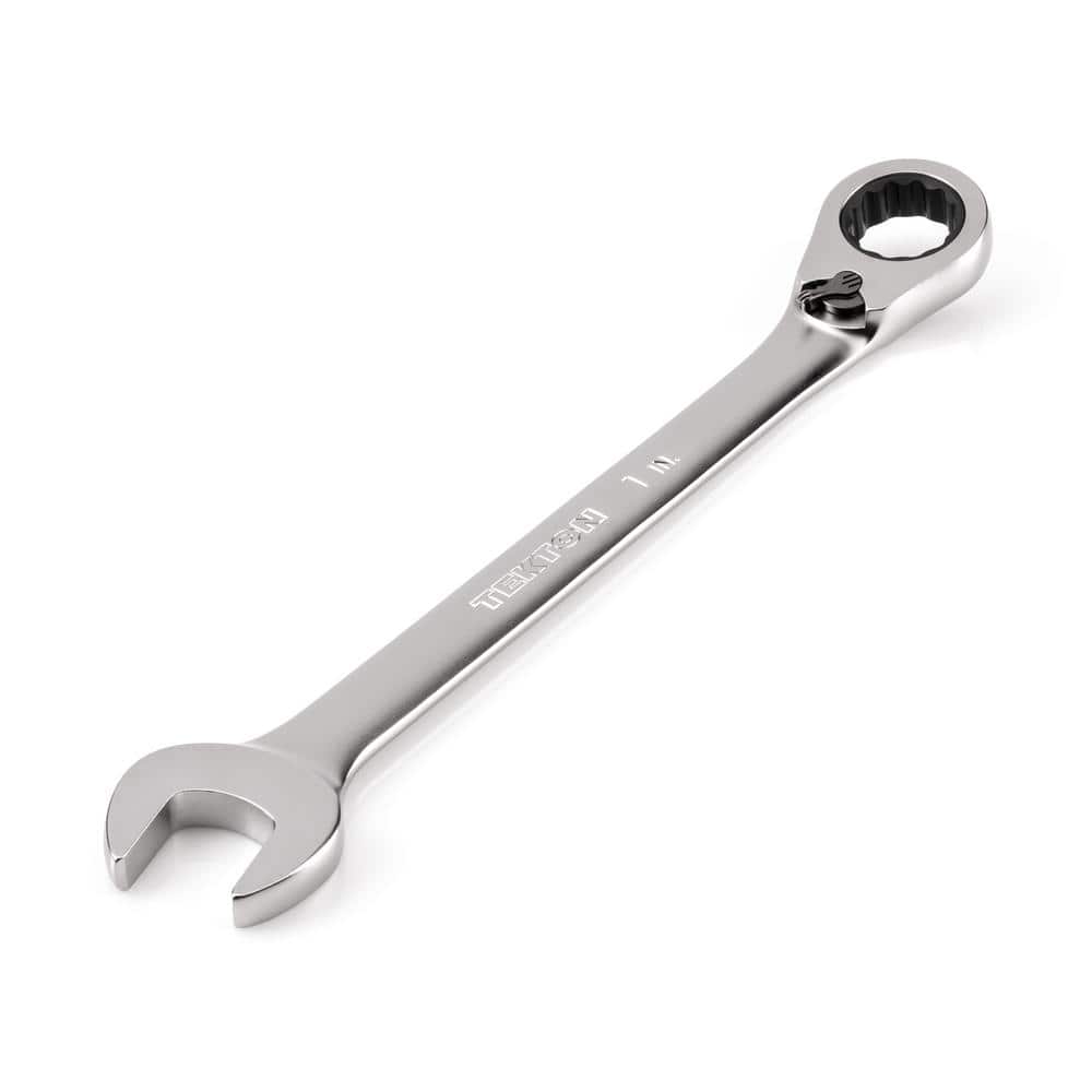 TEKTON 1 in. Reversible 12-Point Ratcheting Combination Wrench WRC23325 ...