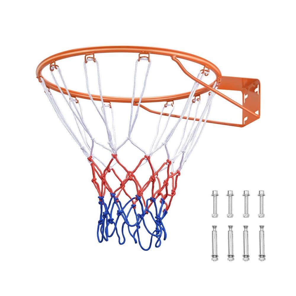 SKYSHALO Basketball Rim, Wall Door Mounted Basketball Hoop, Heavy Duty ...