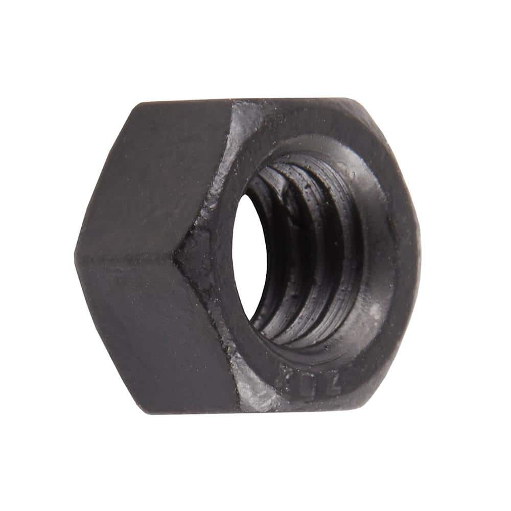 DECKMATE 3/8 in. -16 Black Deck Bolt Exterior Hex Nut (50-Pack) 815010 ...
