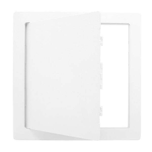 Morvat 14 in. x 14 in. Plastic Drywall Access Panel, White MOR-PAP-1414 ...