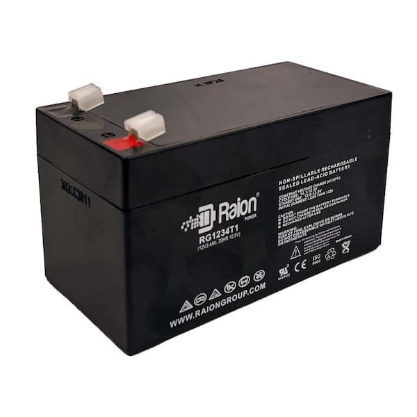 Raion Power RG1234T1 12-Volt 3.4Ah Replacement Battery for BB BP3.6-12 ...