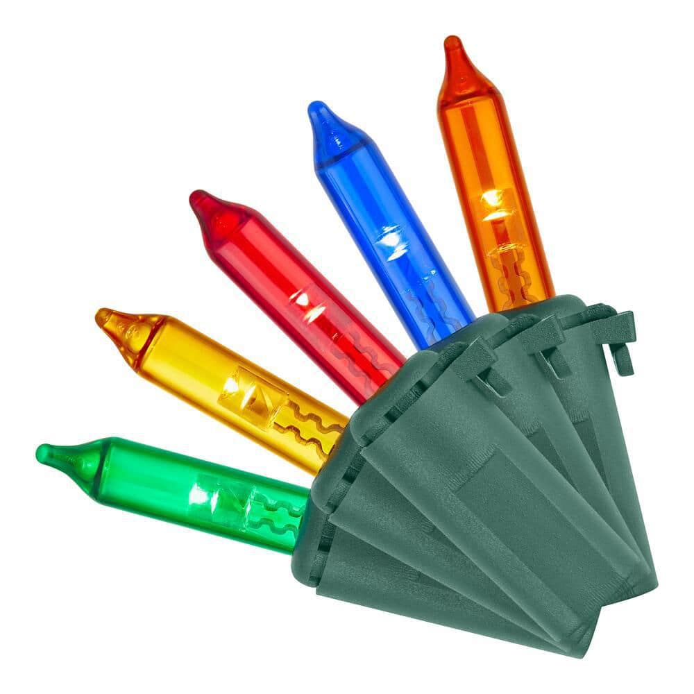 Home Accents Holiday 150 Vintage Multi-Colored Mini LED Lights ...