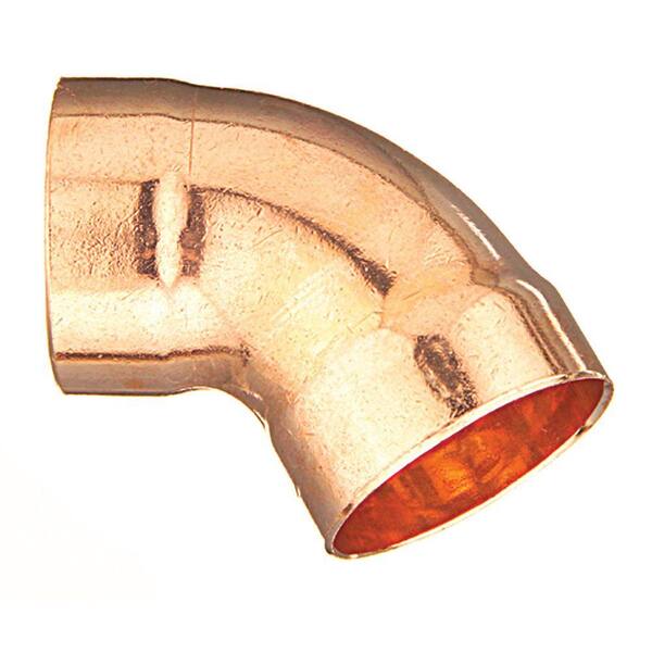 Everbilt 1-1/2 in. Copper 45 Degree C x C Elbow 10646354 - The Home Depot
