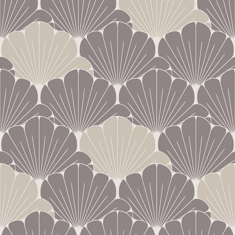 Veer Decor Giant Art Deco Gingko Leaf White Wallpaper Sample VREL19 ...