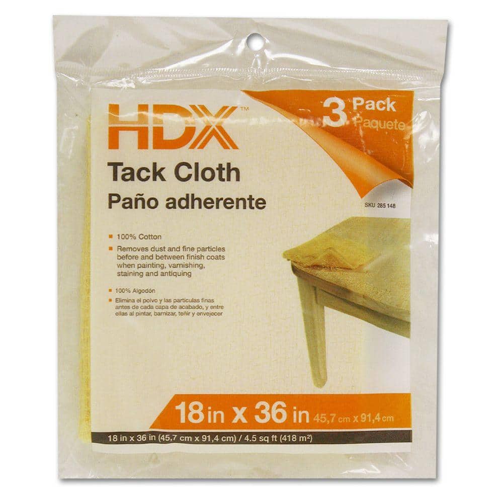 HDX Tack Cloths (3-Pack) 88-WFTC3 - The Home Depot