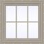 JELD-WEN 35.5 in. x 23.5 in. V-4500 Series Desert Sand Vinyl Picture ...