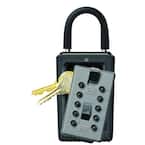 NUSET 4 Digit Numeric Key Card Storage Lock Box 1003-3