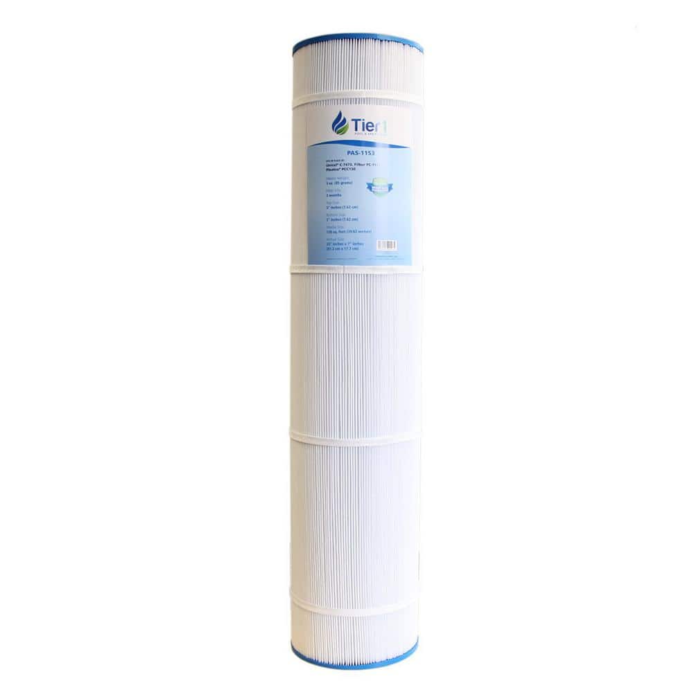 Tier1 PAS-1153 7 in. Dia. Pool and Spa Filter Cartridge for Pentair ...