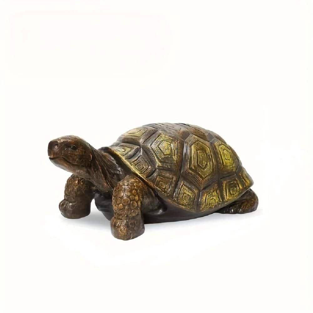 Large 3D Turtle Statue Realistic Resin Garden Sculpture with Intricate ...