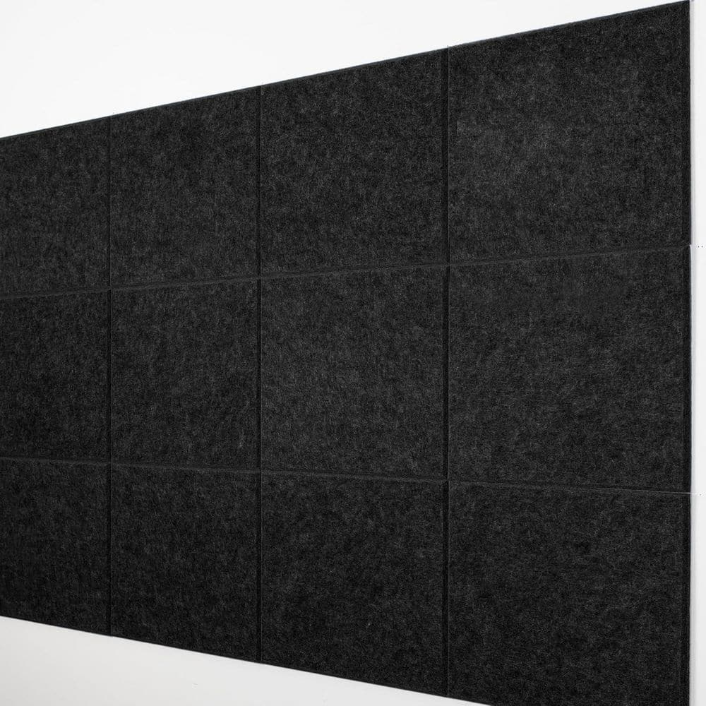 12 Pack Large Felt Cork Board Tiles 47x35 Inches Removable Wall ...