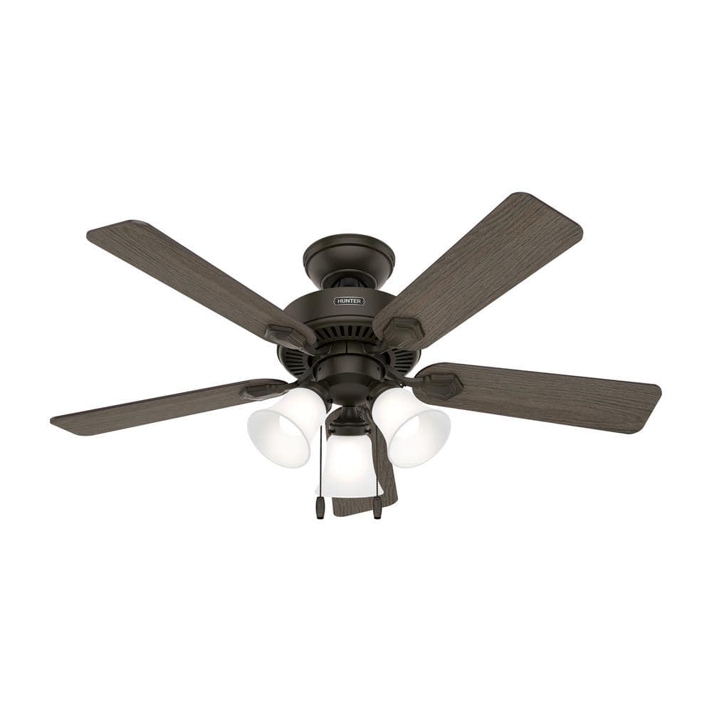 Reviews for Hunter Swanson 44 in. ENERGY STAR New Bronze Indoor Ceiling ...