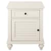 Home Decorators Collection Hamilton Off-White Side Table 9787500410 ...