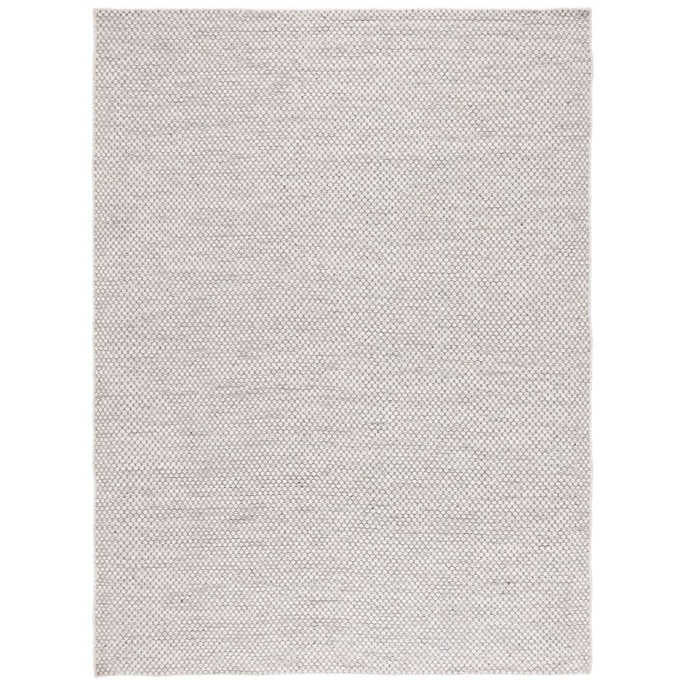 SAFAVIEH Vermont 8 ft. x 10 ft. Light Gray/Ivory Abstract Lattice Area ...