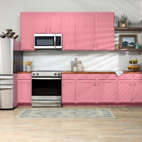 Cabinet Painting Kits DIY Kitchen Transformation Using Rustoleum