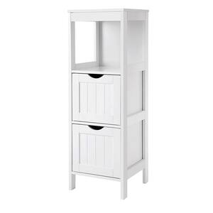 Baxton Studio Reuben White Wood Storage Cabinet 163-10299-HD