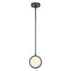 ALORA Blanco 6 in. 1 Light 14-Watt Urban Bronze/Alabaster Integrated ...