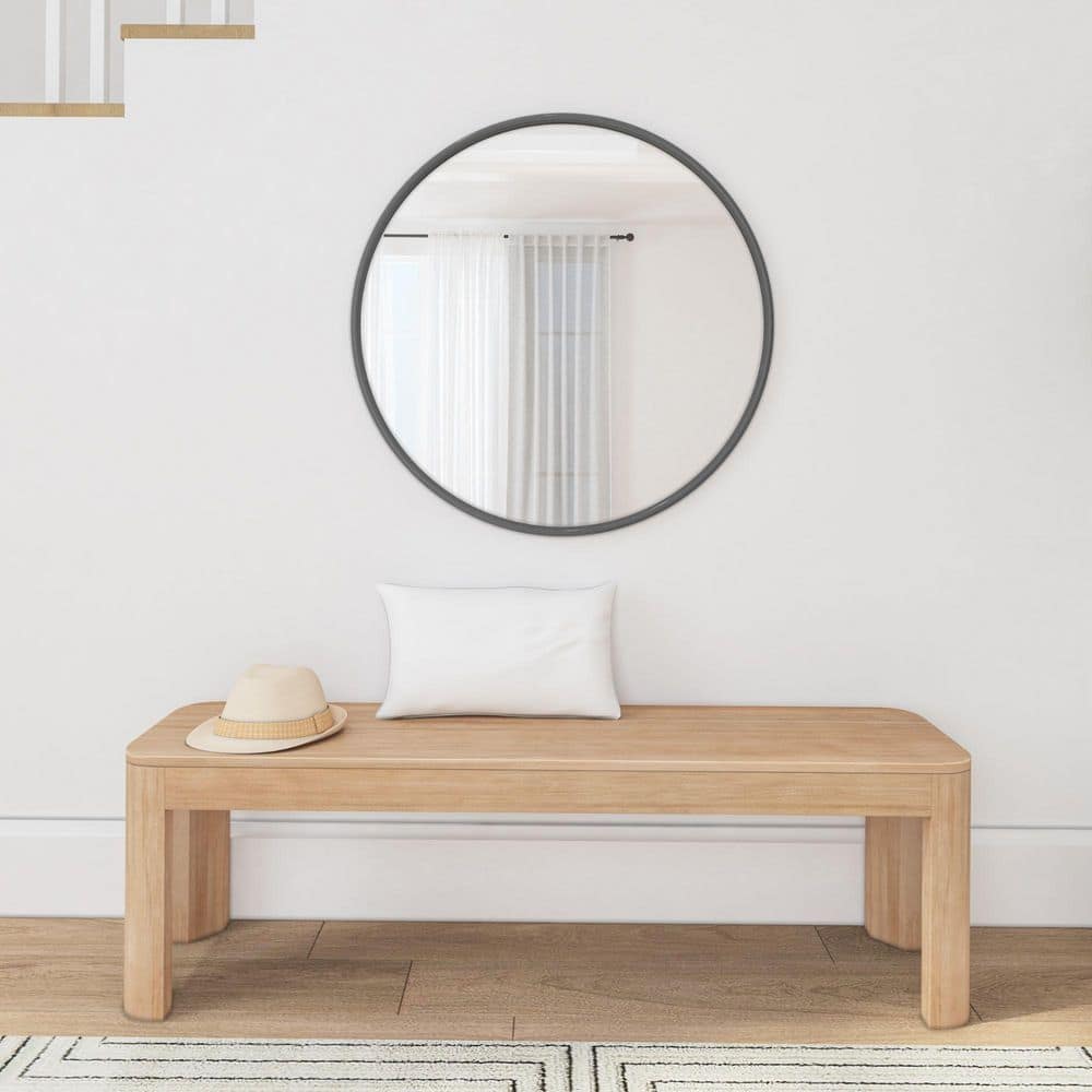 PLANK+BEAM Contour 58 in. Blonde Dining Bench 2400314000-010 - The Home ...