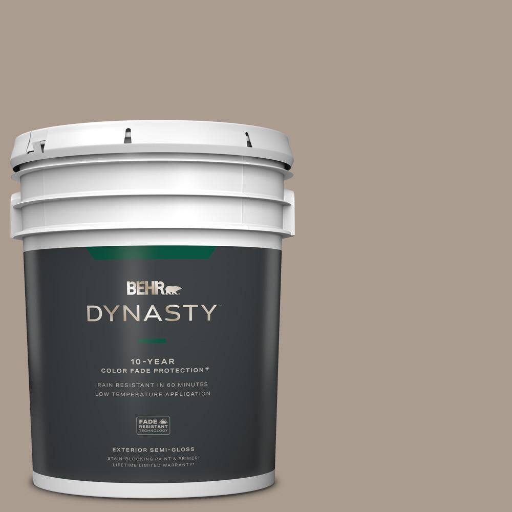 BEHR DYNASTY 5 gal. #N210-4 Espresso Martini Semi-Gloss Enamel Exterior ...