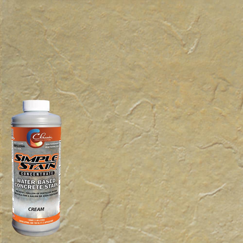 Classic Coatings Systems 1 qt. Cream Concentrated Semi-Transparent ...