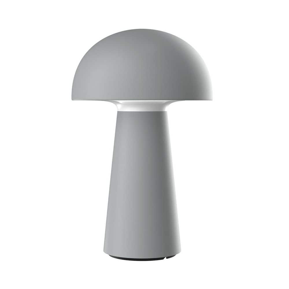 Newhouse Lighting Capri 8.5 in. Fog Gray 2700K Dimmable Cordless USB-C ...