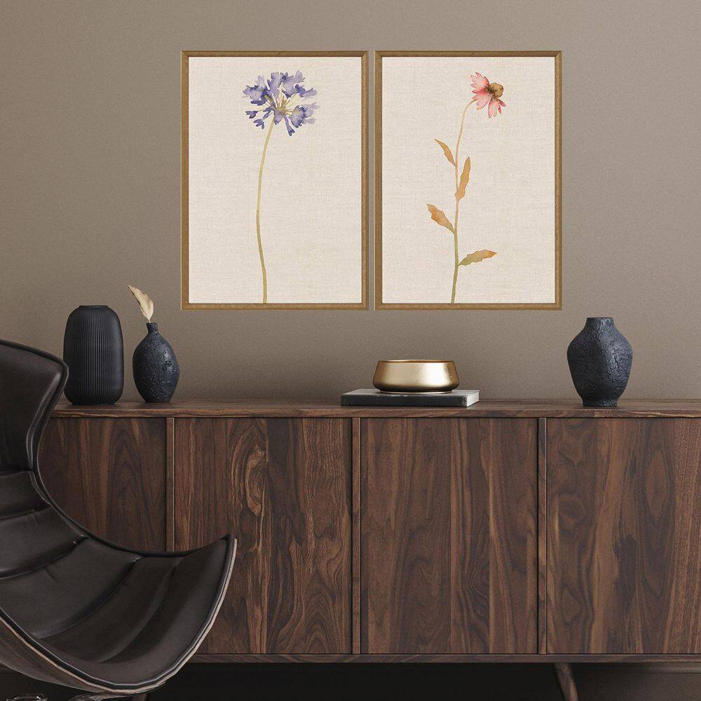 Paragon Wild Flourish by Bell 2 Piece Framed 2 Piece Nature Art Print ...