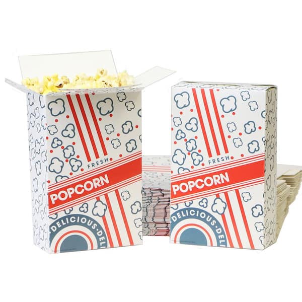 Red, White and Blue Popcorn Box, 1.25 oz. 1521 - The Home Depot