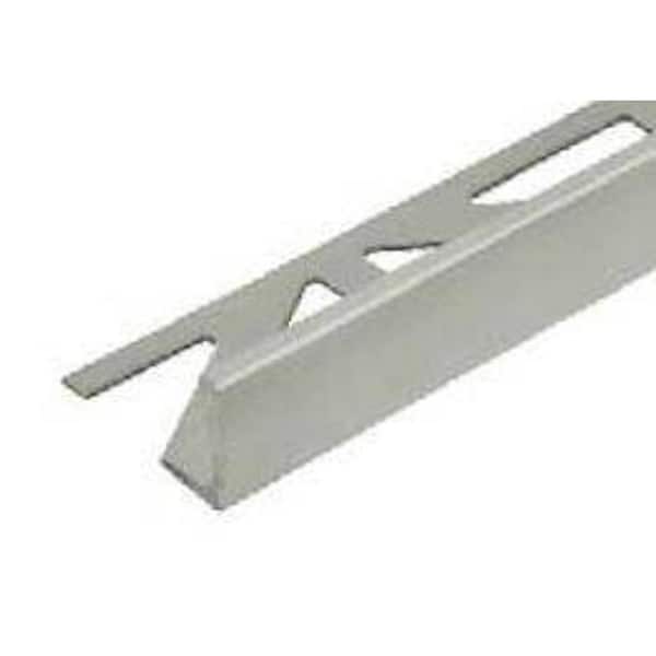 DURAL Durosol 0 in. D X 0.12 in. W x 8.2 in. L L-Shape Aluminum Pwdr ...